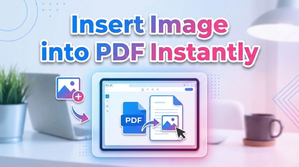 How to Insert an Image into a PDF in 2026Free Online Image Editor & PDF ...